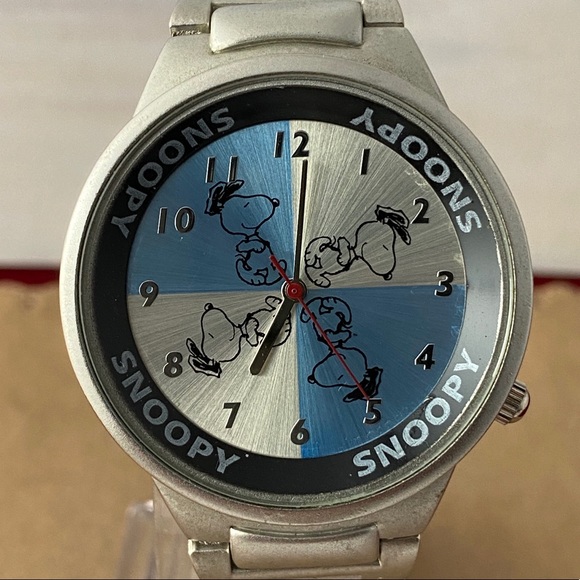 Peanuts | Accessories | Vintage Peanuts Snoopy Limited Blue Silver ...